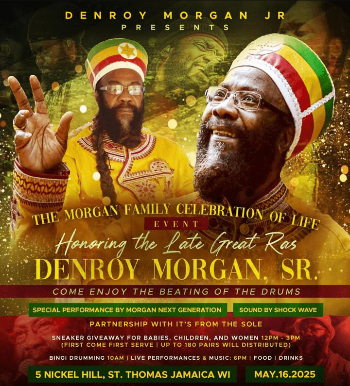 Morgan family honours reggae legend Denroy Morgan's legacy with 80th Birthday Celebration - IRIE FM