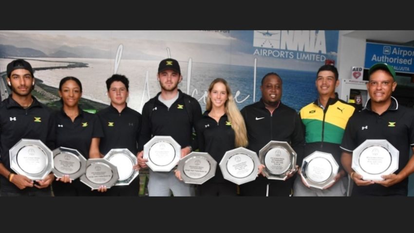 Jamaica's team to the 67th Caribbean Amateur Golf Championship back in ...